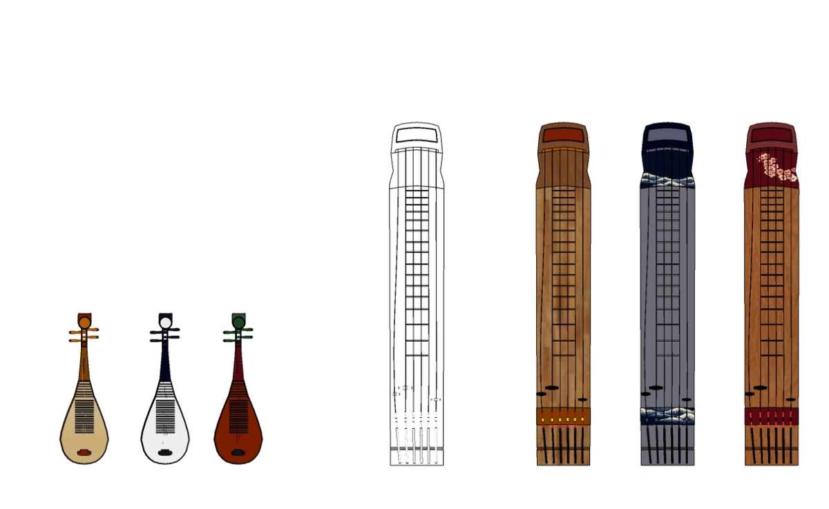 Musical instruments_bipa, Geomungo