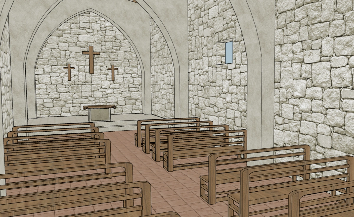 Medieval Church Prayer Room (Free)