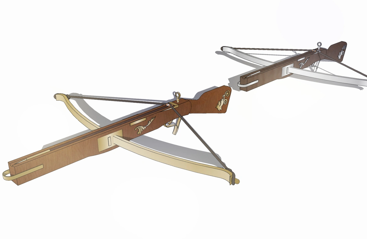 Romance Fantasy Props - 2 Crossbows