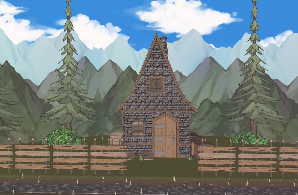 Medieval Village - Ordinary House J