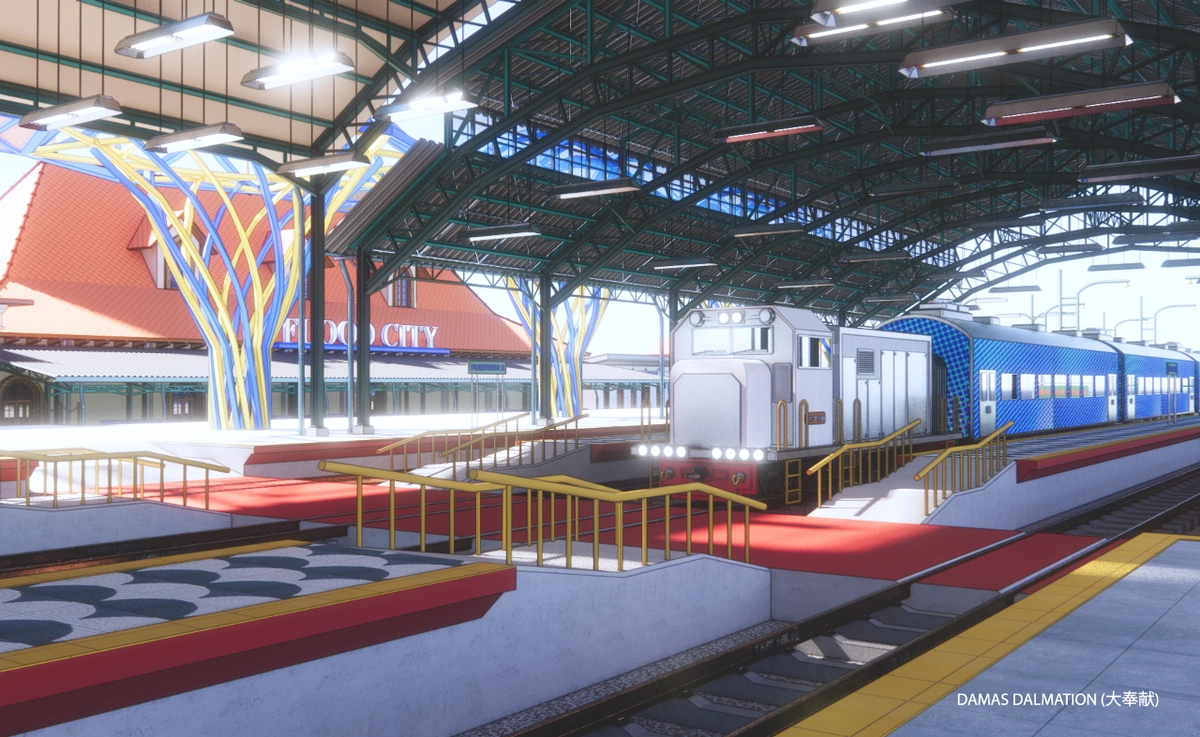 Railway & Train Station Color