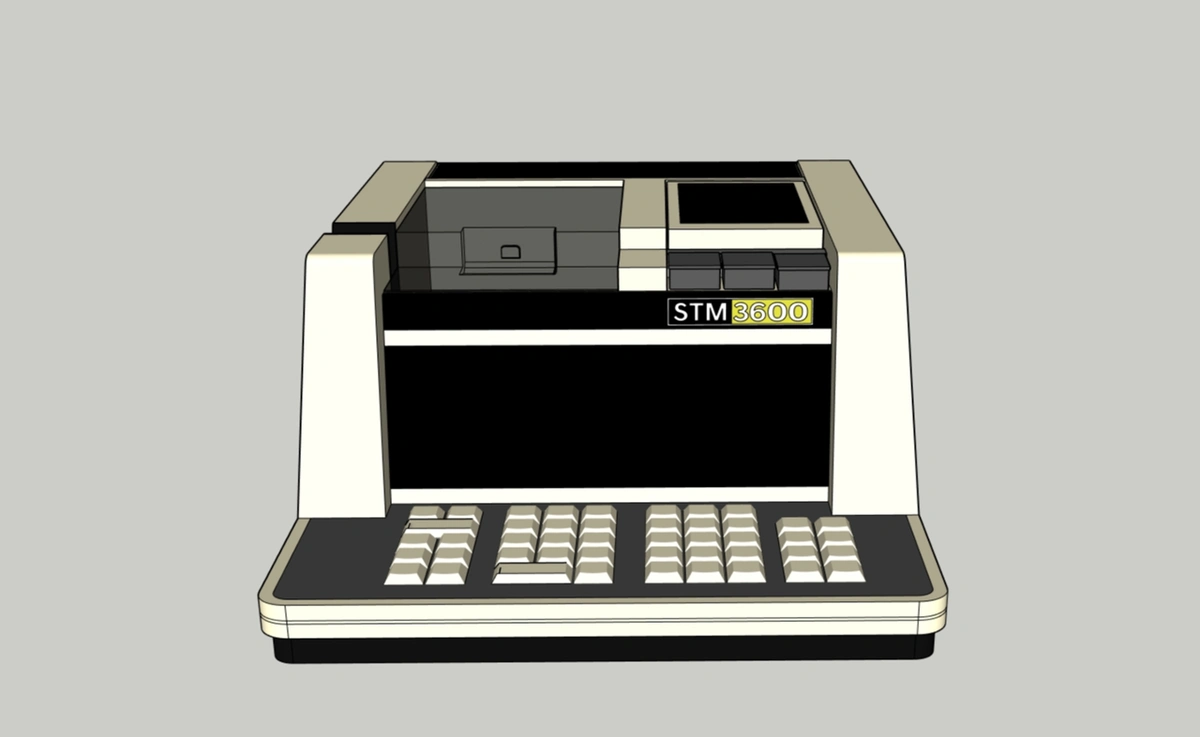 Retro receipt printer