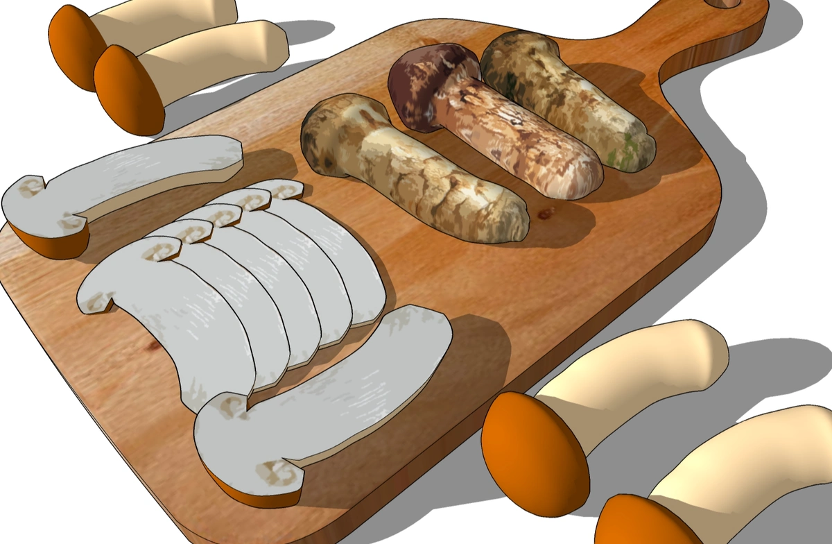 Food Ingredients Series - 023 (Pine Mushroom)