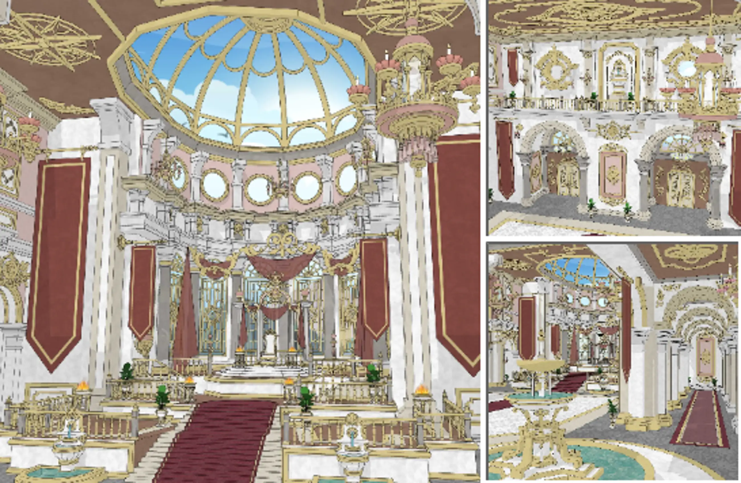 Grand Duchy of Water in Renaissance Style - Great Hall