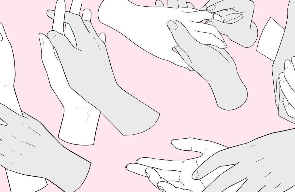 Couple Hand Pose Collection