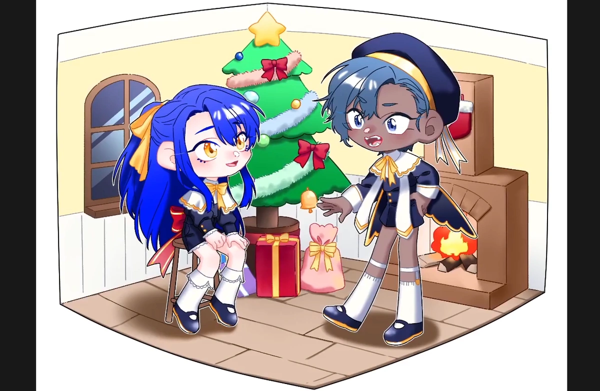 Complete SD Character Illustration