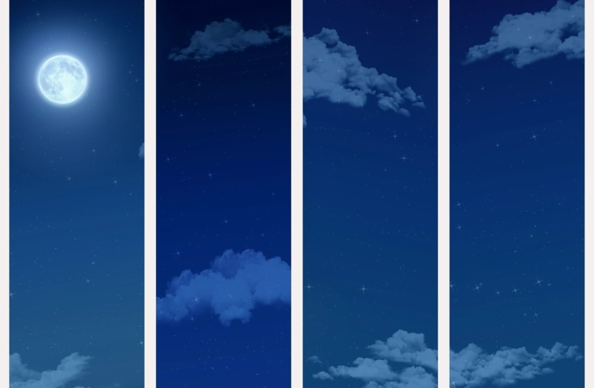 40 Sky Webtoon "Night"Vertical