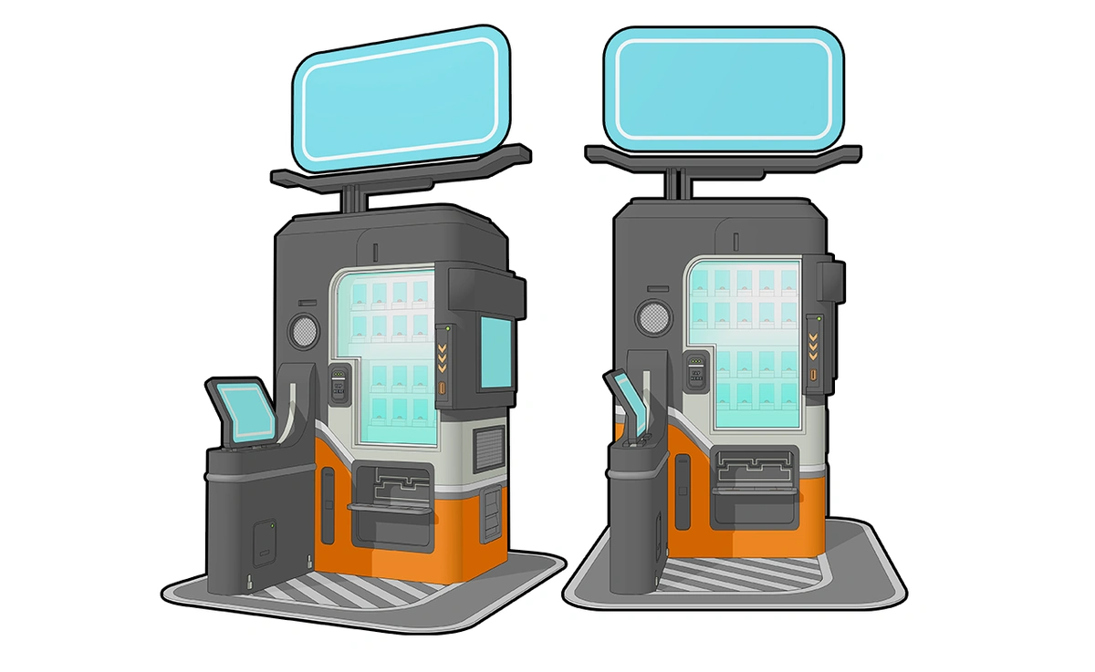 Sci-fi Vending Machine