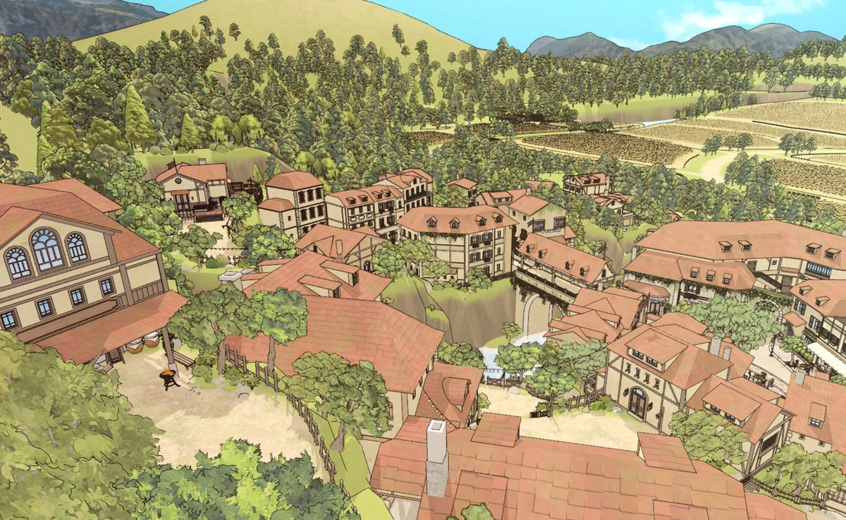 33. FANTASY Cliff Village