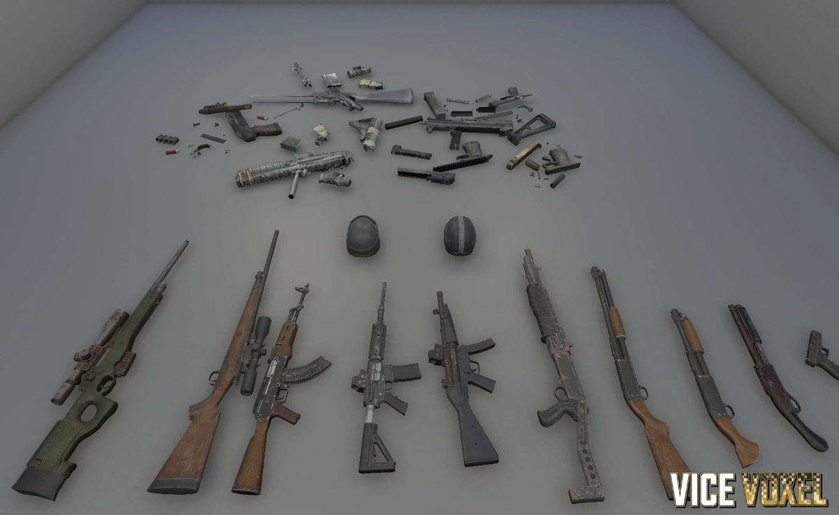 Simple Rusted Weapons