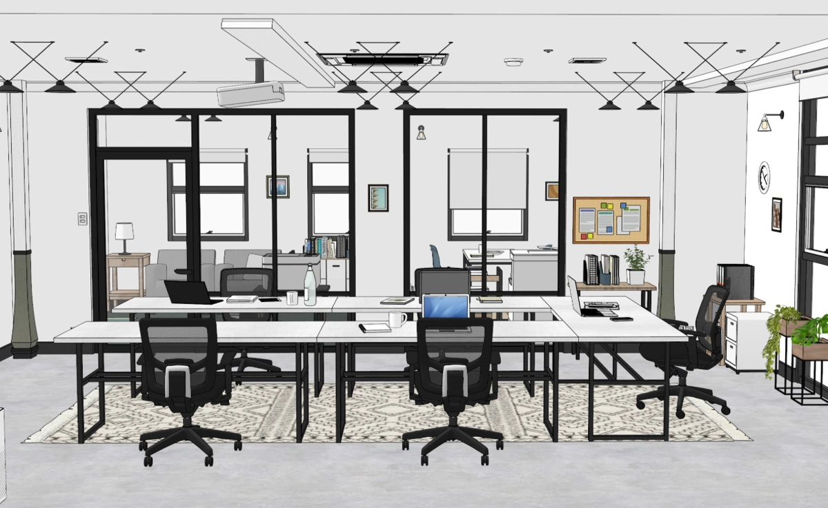 003 Company conference room, pantry office