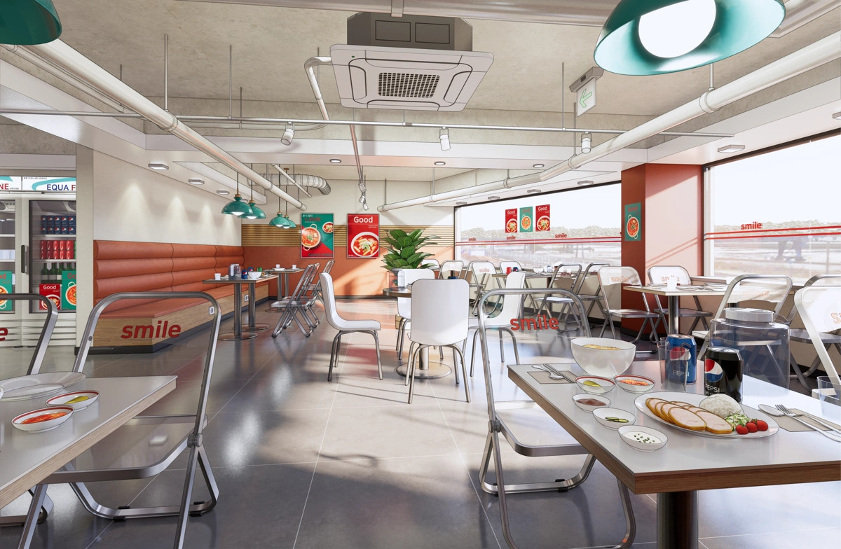 Warm 2nd Floor Snack Store (Dynamic Components Applied)