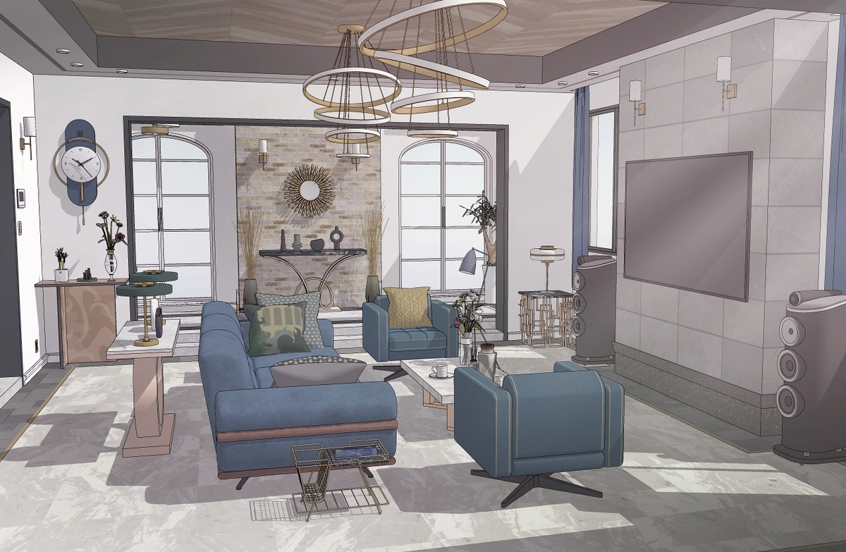 Fancy luxury house
