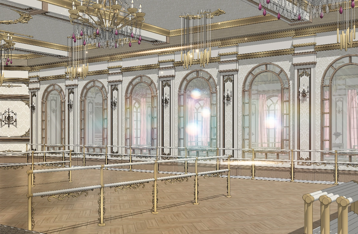 [Inside the Romance fantasy School] - Ballet room full of new relationships