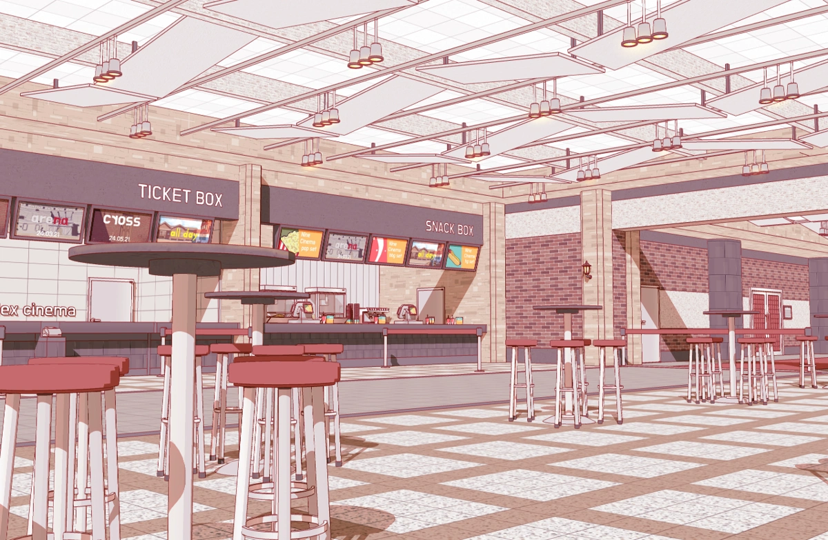 Simple movie theater