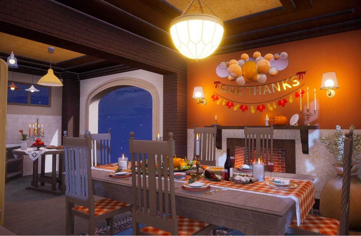 Dining Room and Kitchen