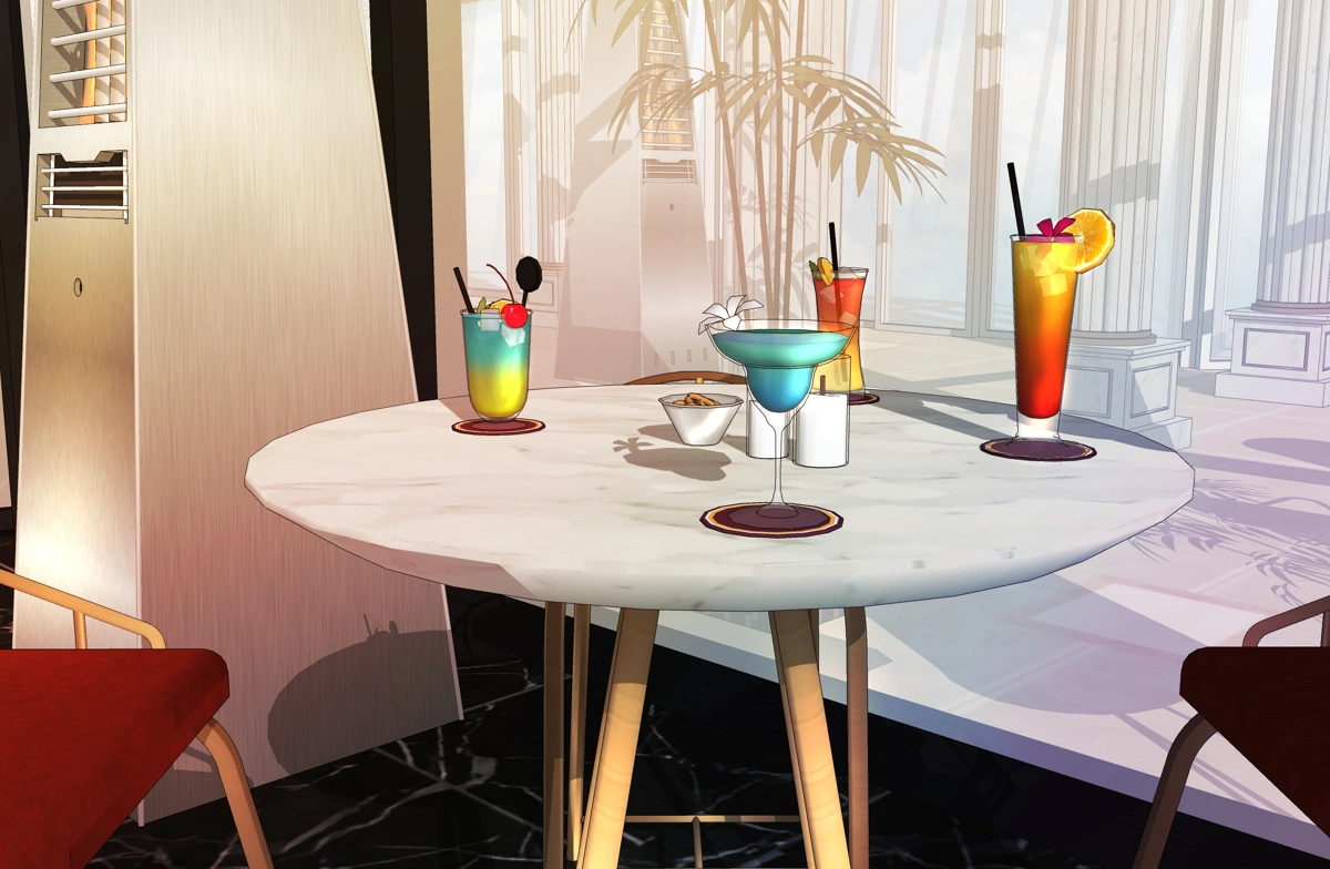 [Webtoon background] Instagram sentiment _ Cheongdam Lounge Bar