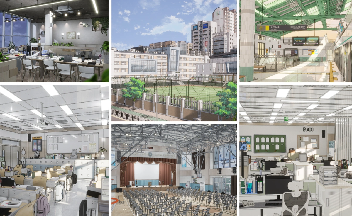 [Daily life/academic affairs] Hyundai background set 08