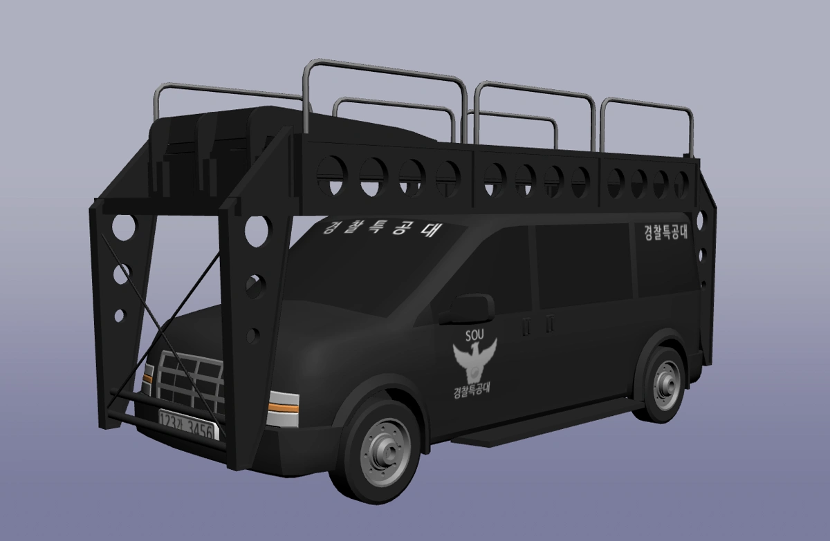 Police Vehicle - 07 Ladder Car