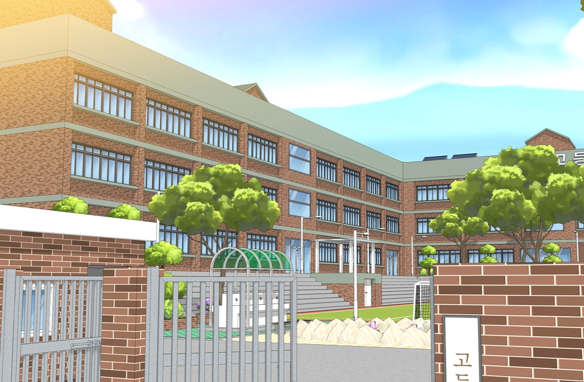 School Exterior & Interior Set