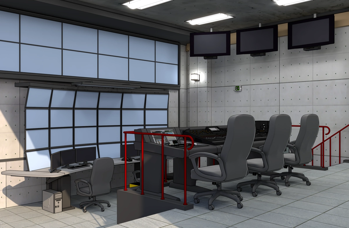 Building Monitor Room