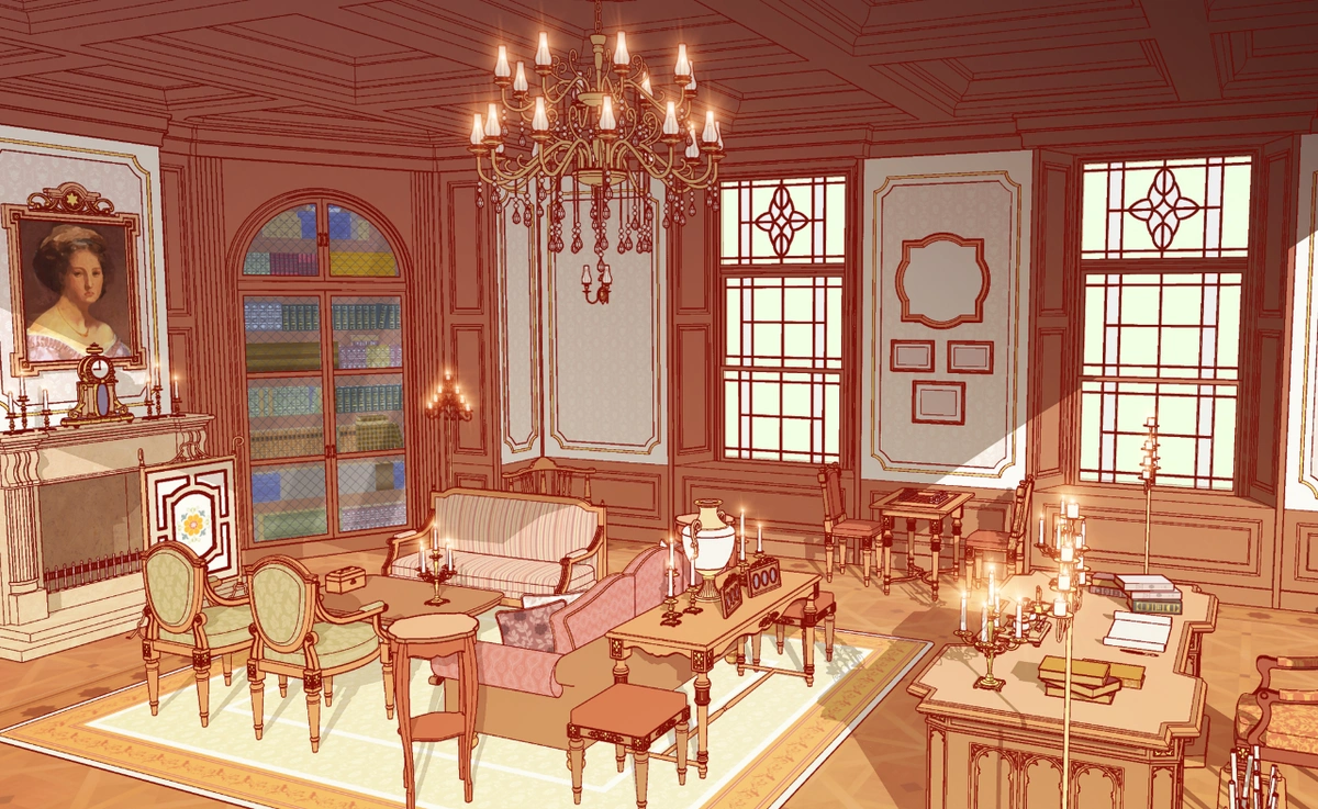 Medieval office Interior