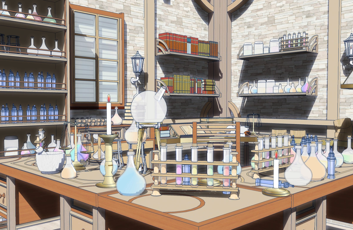 Alchemist's lab