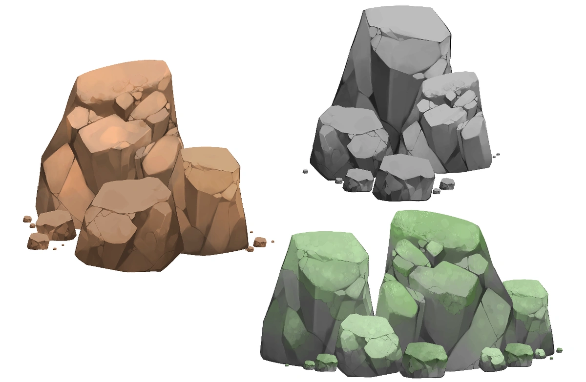 12 types of rock brush