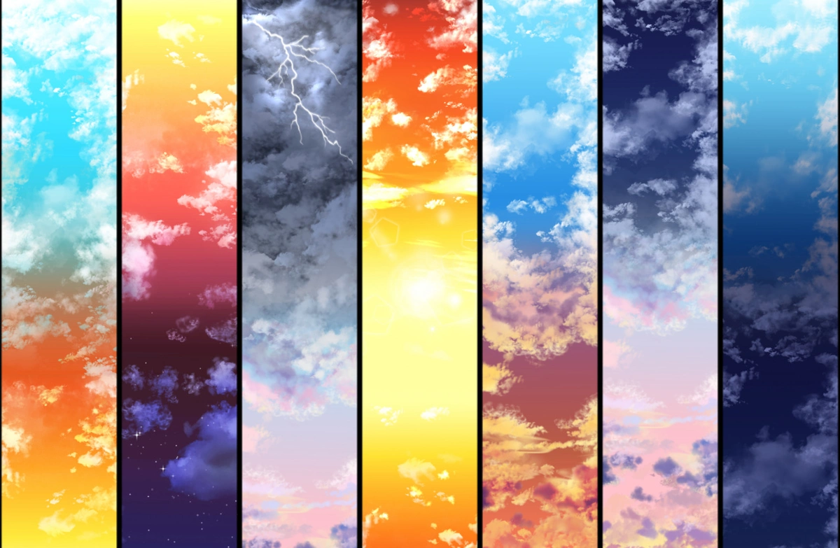 Sky Transition - High Contrast