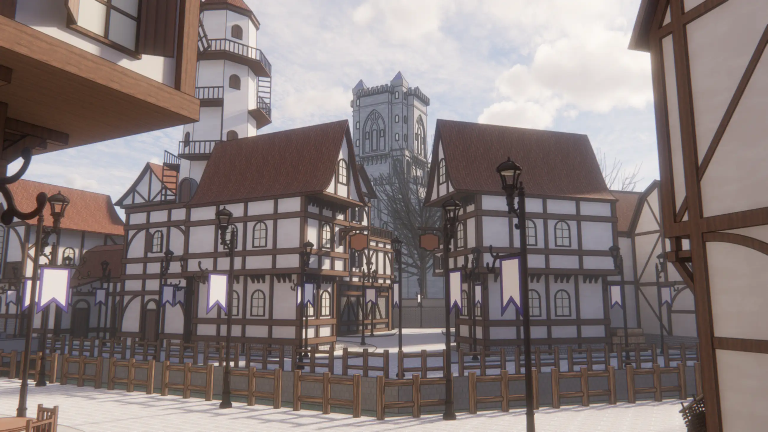 Medieval Fantasy Furniture - Chair Fancy Type