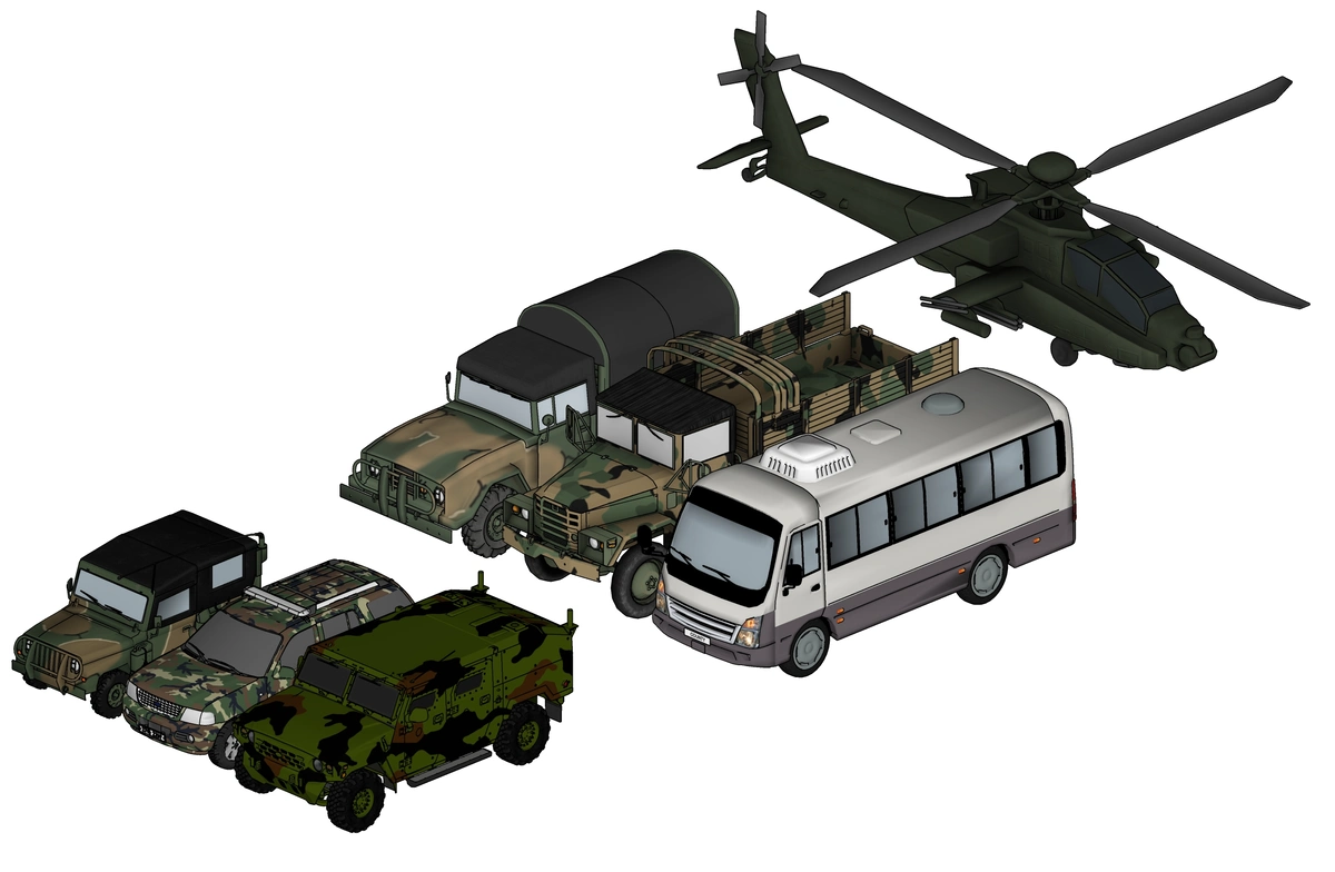 Military Props - Military Transportation