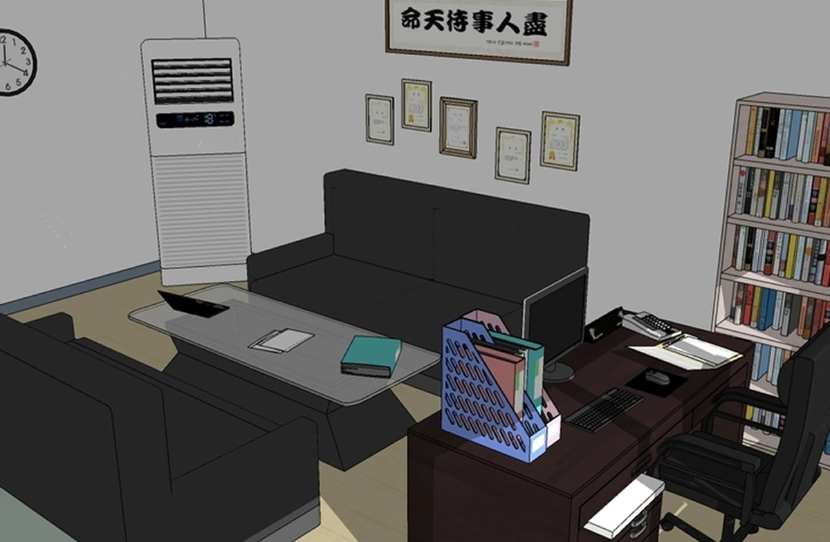 Principal's office and the chairman's office