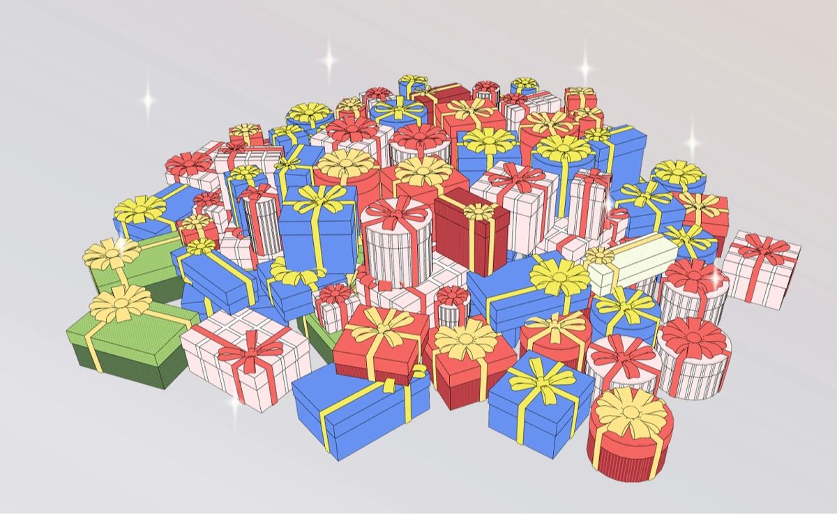 Good for the event [stacked gift box]_(single item)