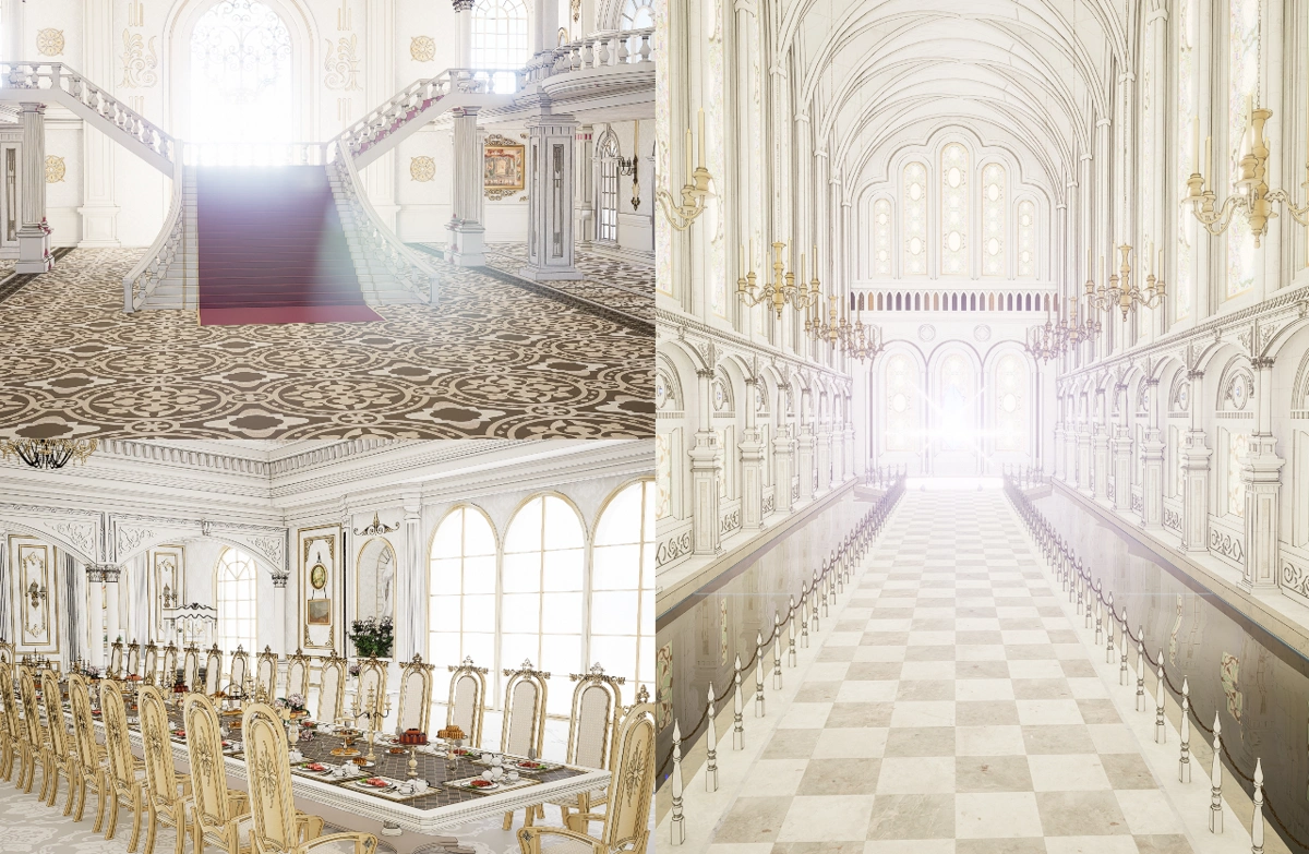 Western European Gorgeous Palace Set