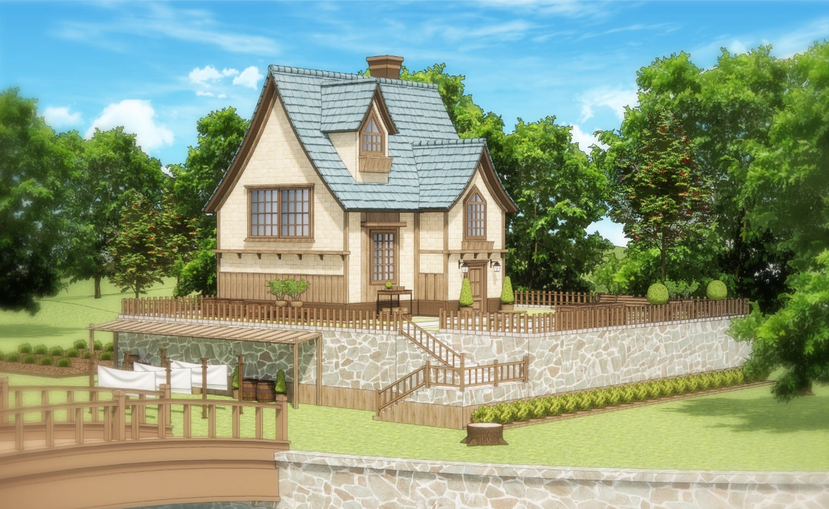 Fantasy Waterway Village - Lonely House