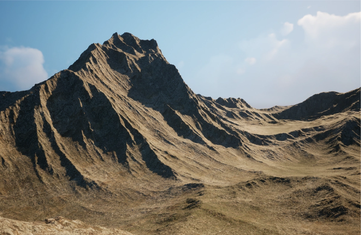 TERRAIN MOUNTAIN 07 4K