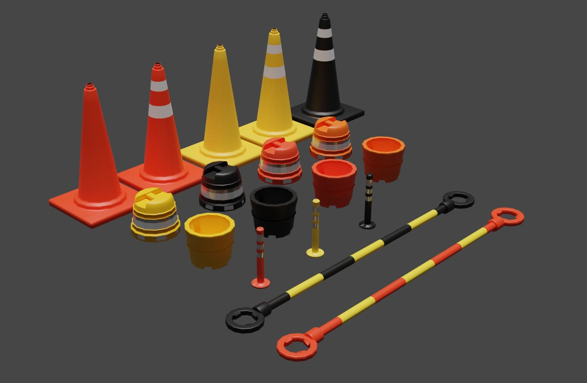 Larva cone (cork cone) set