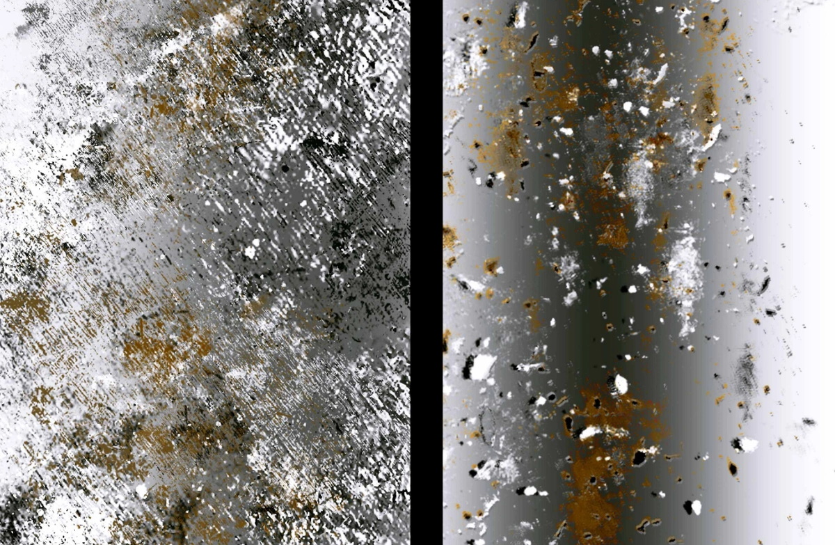 CSP material texture back brush brush 2 SET