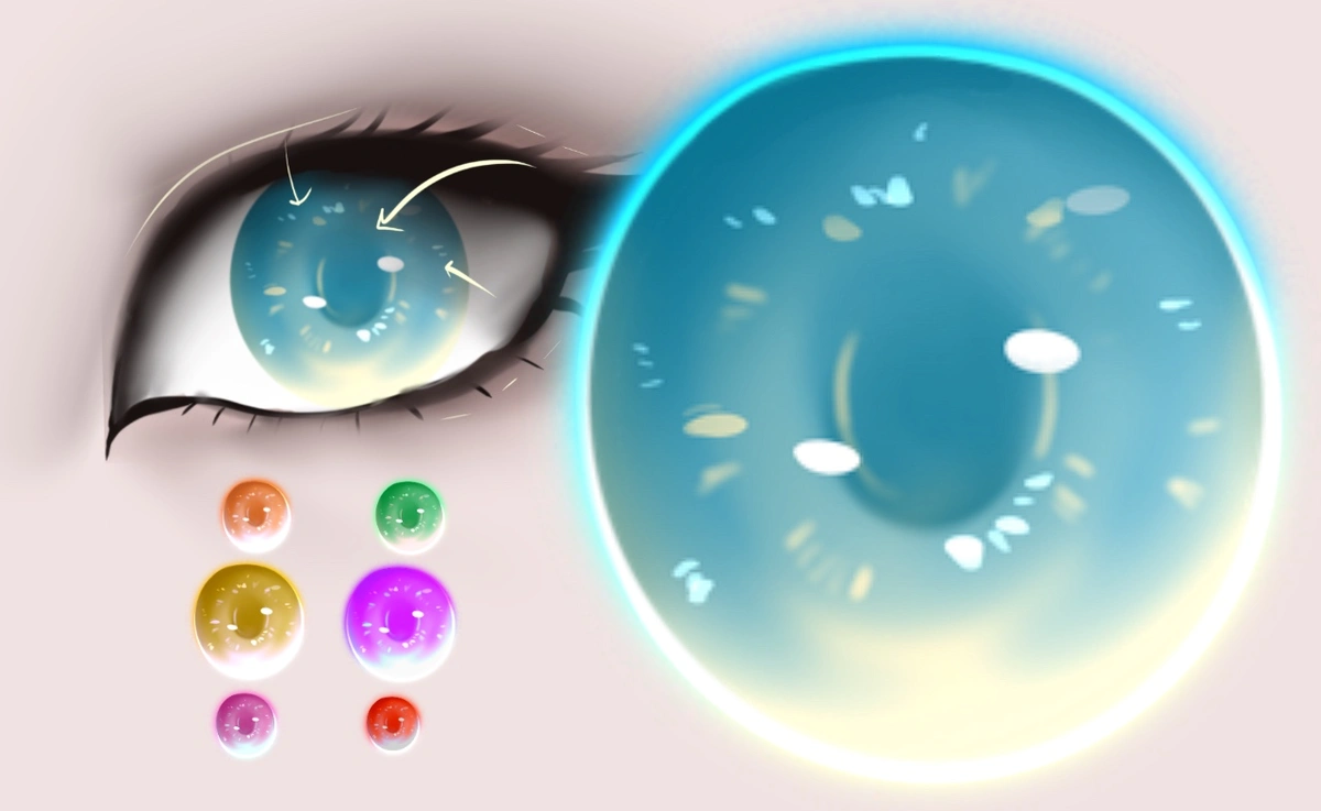 Mega eye pupil images pack