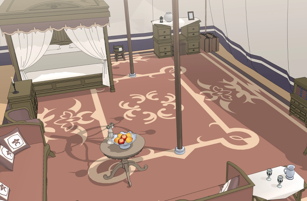 Hunting Competition - Tent Interior