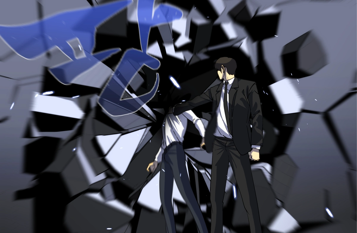 Webtoon Action & Fantasy Destruction Background 3D Material