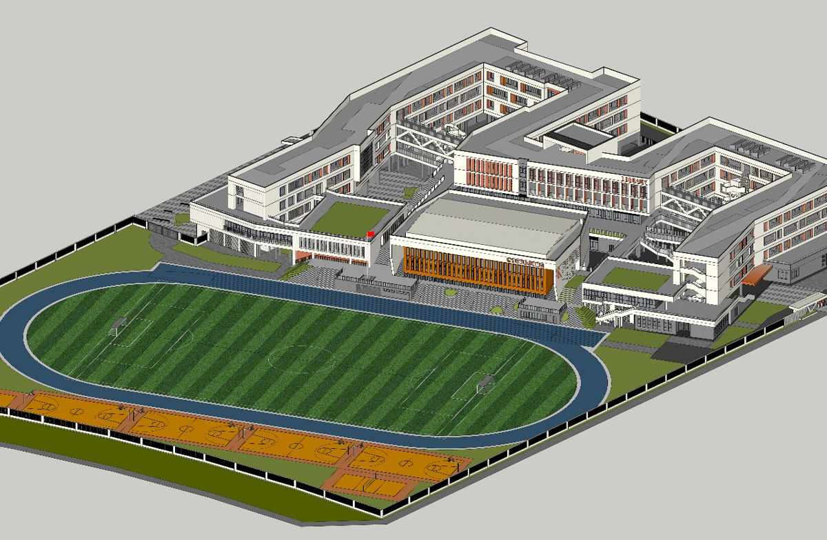 Futuristic Super School