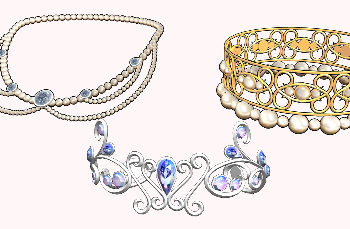 Fantasy Accessories as I Wish 3D - Complete Set