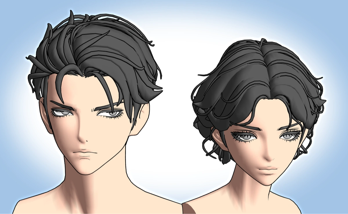 Stylish Head vol.3 - Men's and Women's Set