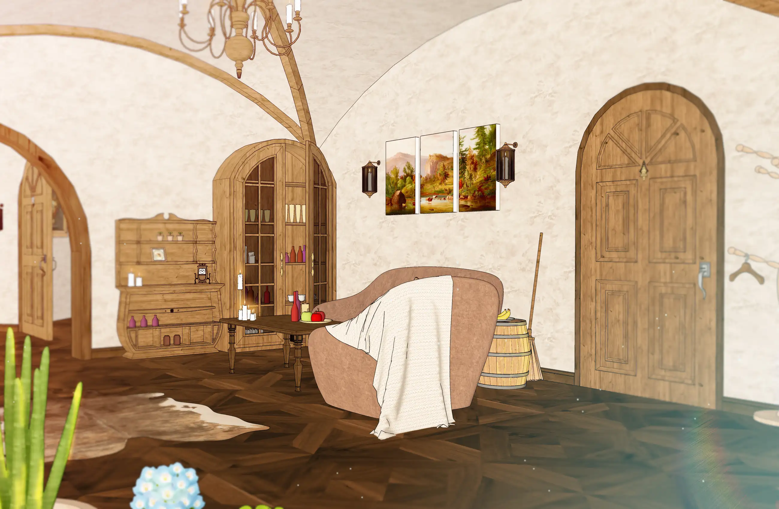 Fantasy Village - Commoner's House