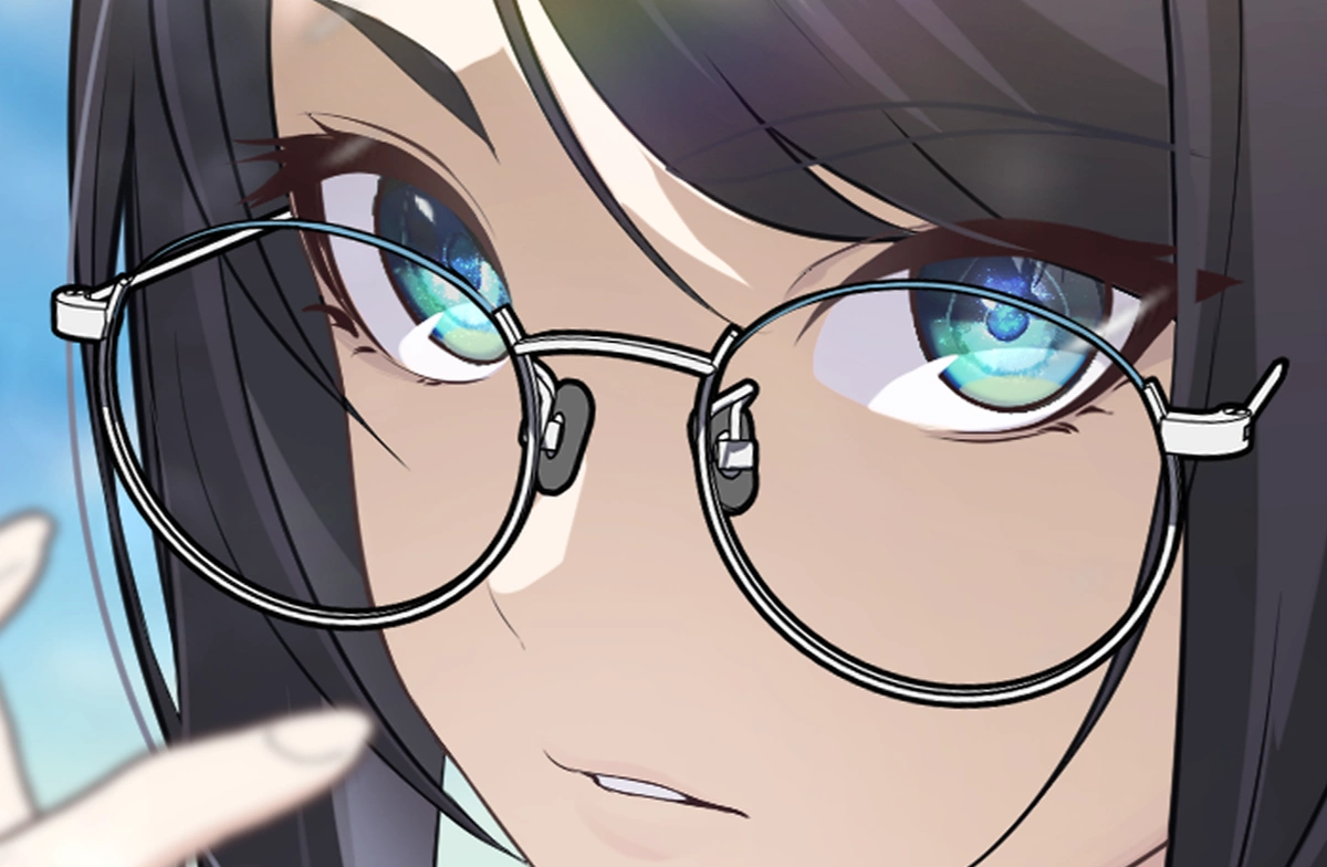 2D Glasses Metal-rimmed Set A