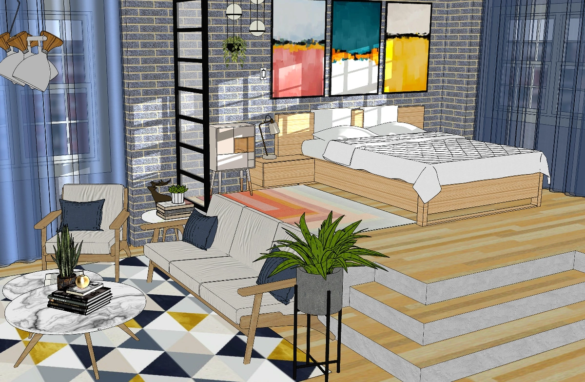 Open Concept Studio Apartment