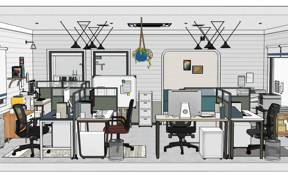 004 Company Office Team Leader Manager Office