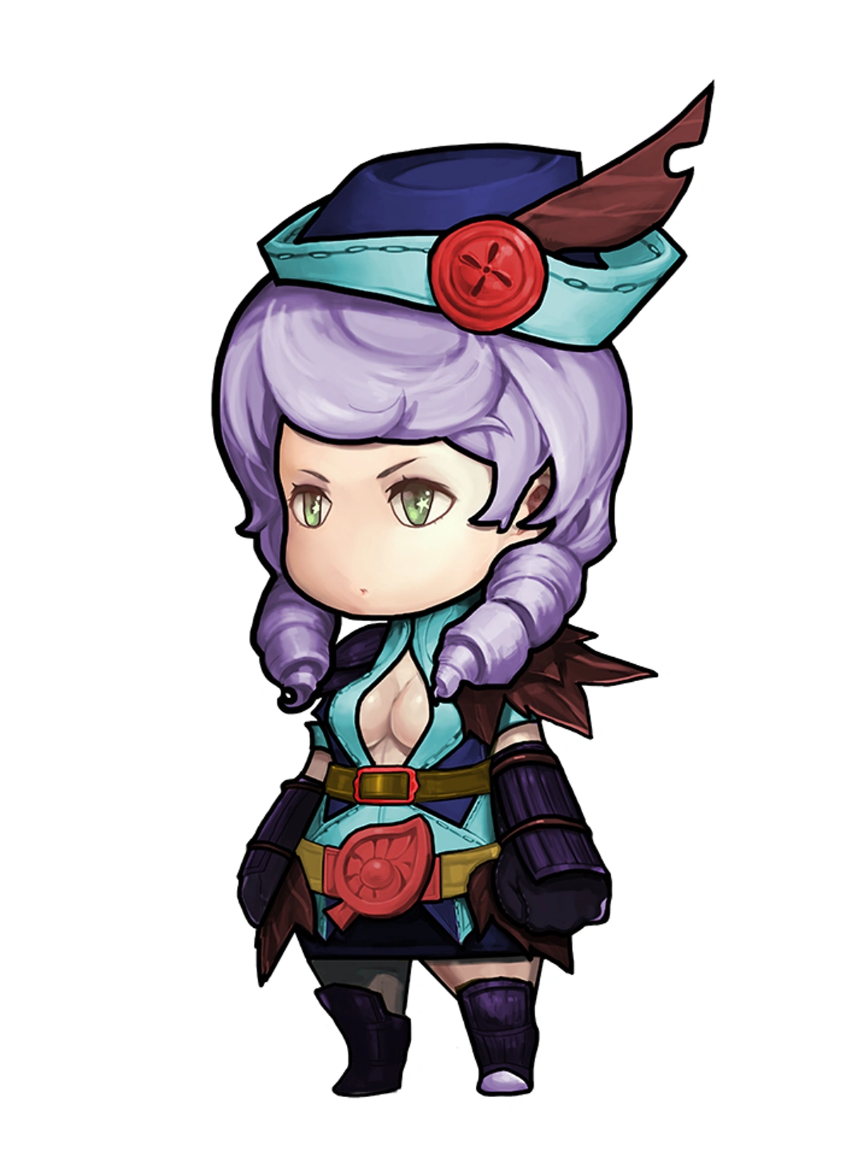 Character robin_girl (violet)