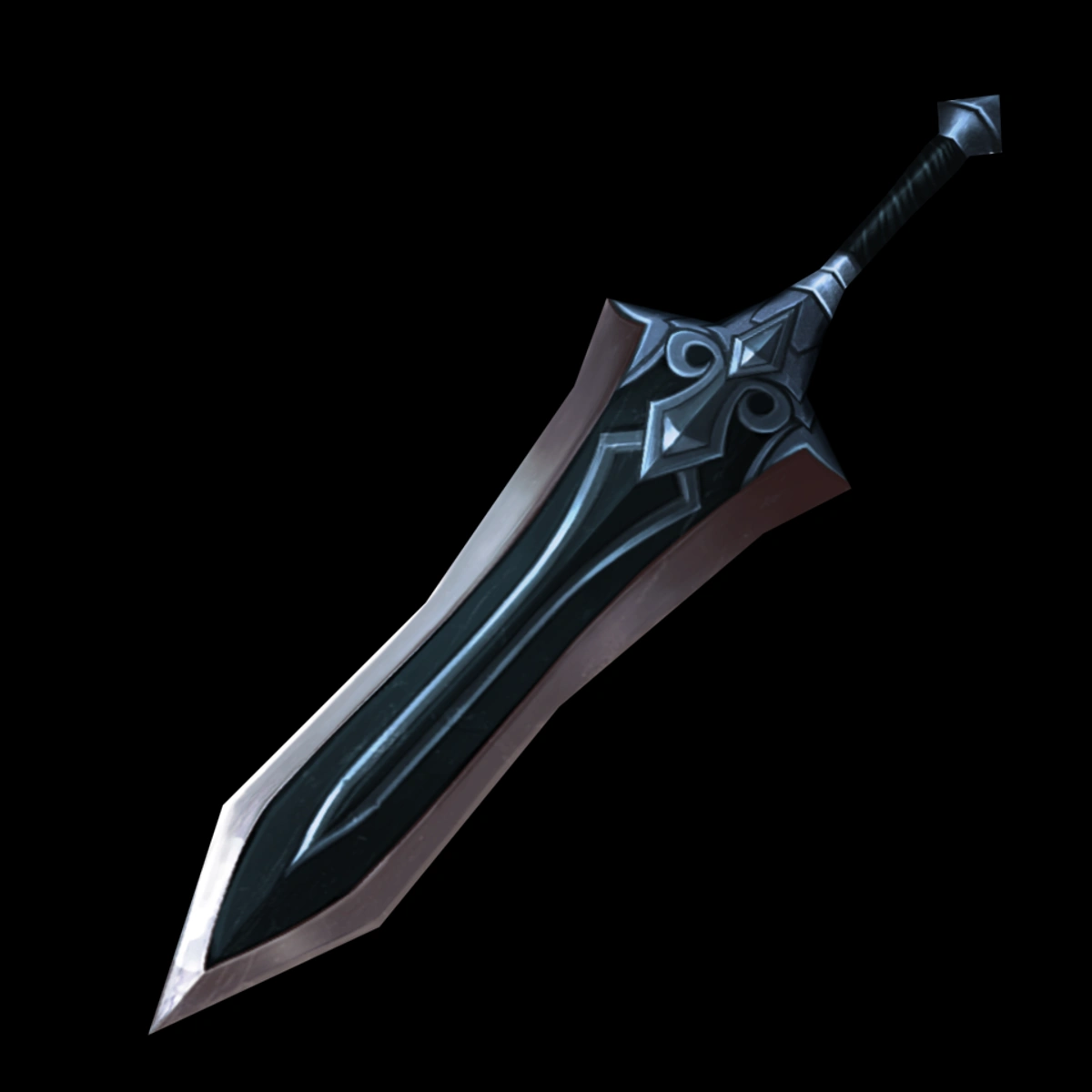 Two-handed sword 01(charcoal)